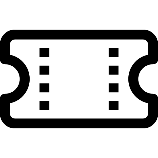 ticket perforated - Download free icon