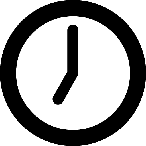 Time 7 icon svg png free download