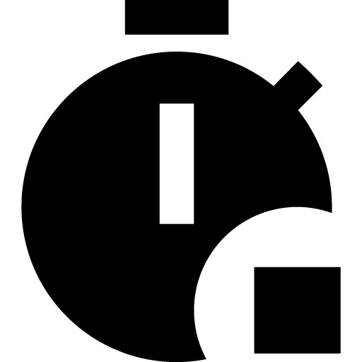 Timer stop icon svg png free download