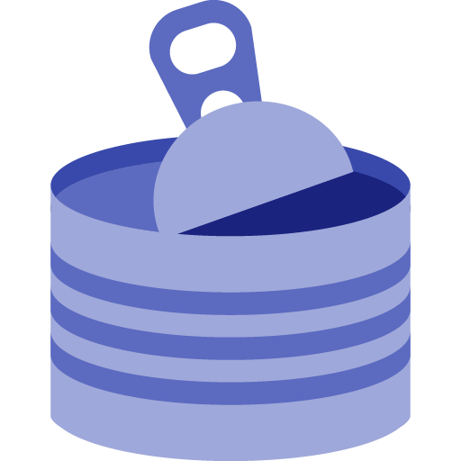 Tin can icon svg png free download