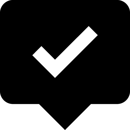 Tooltip check icon svg png free download