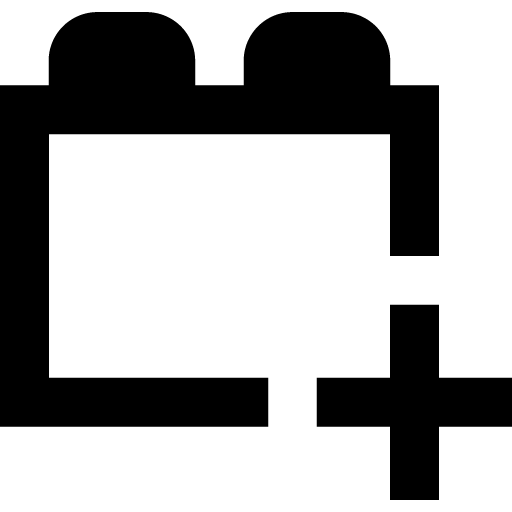 Toy brick plus outline icon svg png free download