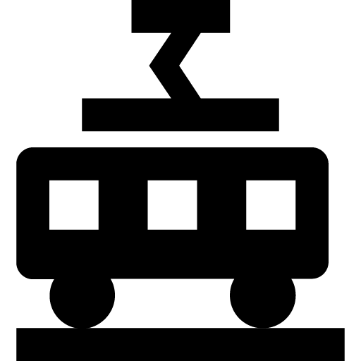 Tram icon svg png free download - 3