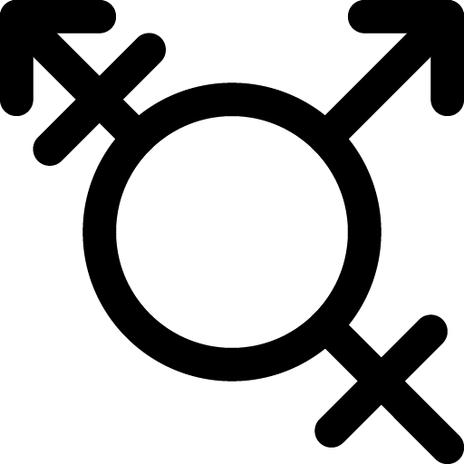 Transgender outline icon svg png free download