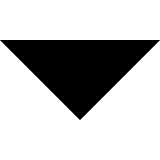 Triangle down icon svg png free download