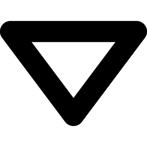 Triangle down icon svg png free download - 3