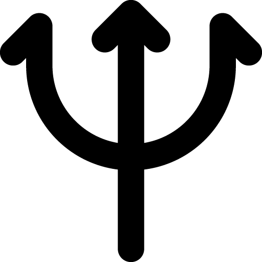 Trident icon svg png free download