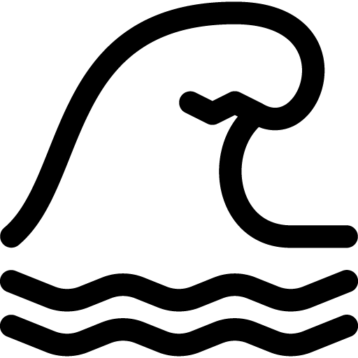 Tsunami icon svg png free download - 2