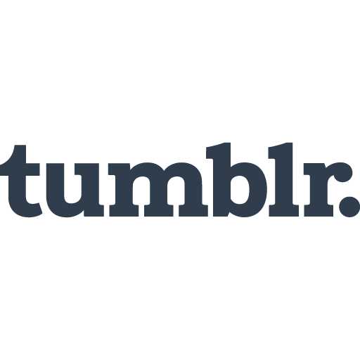 Tumblr wordmark icon svg png free download