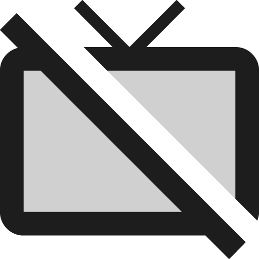 Tv off icon svg png free download