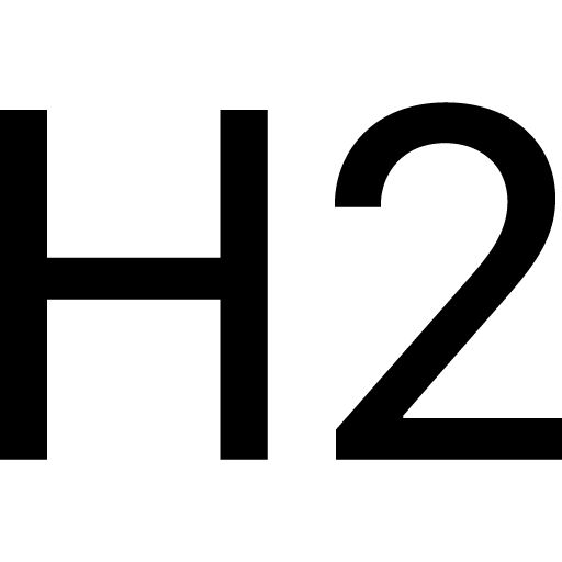 Type h2 icon svg png free download