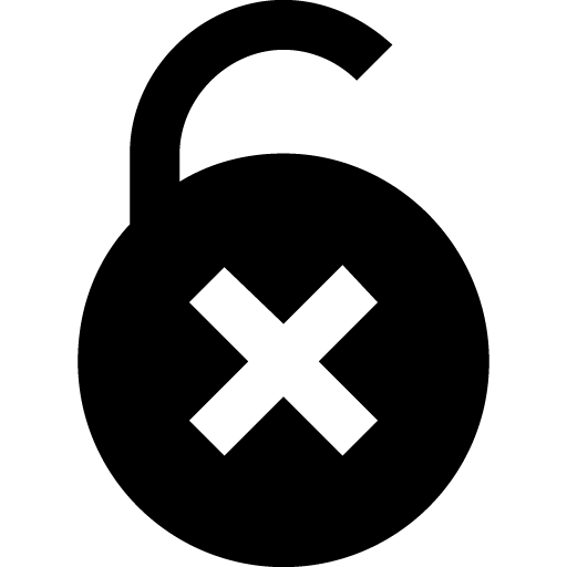 Unlocked icon svg png free download - 3