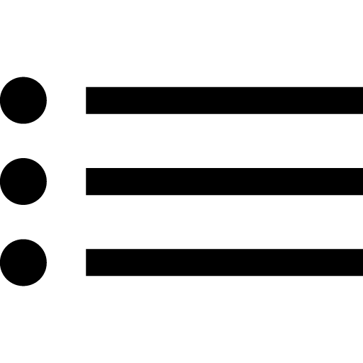 Unordered list icon svg png free download - 2