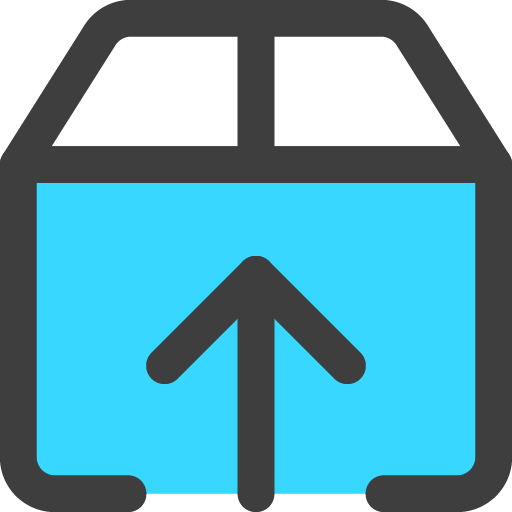 Upload box icon svg png free download