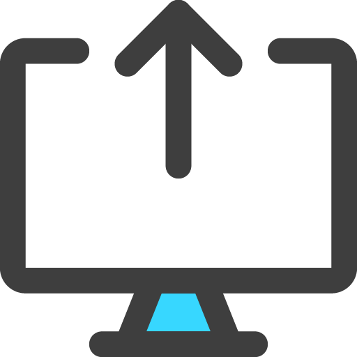 Upload computer icon svg png free download - 2
