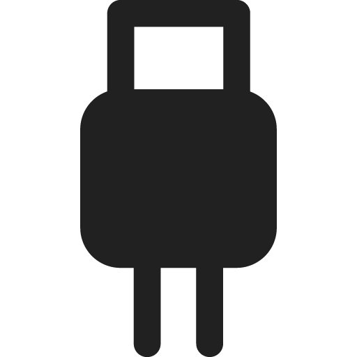 Usb plug icon svg png free download