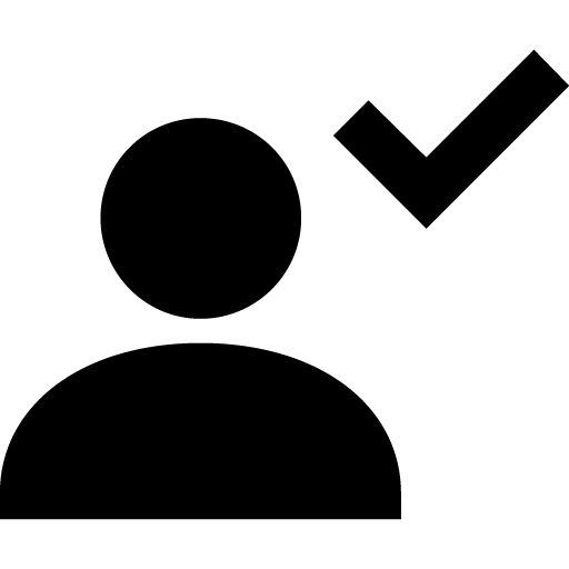 User check icon svg png free download