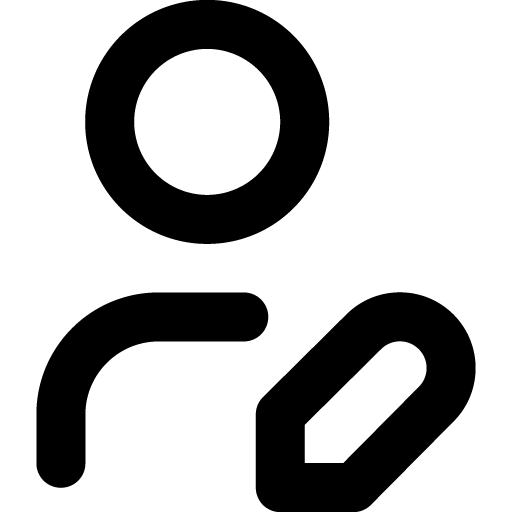 User edit icon svg png free download - 2