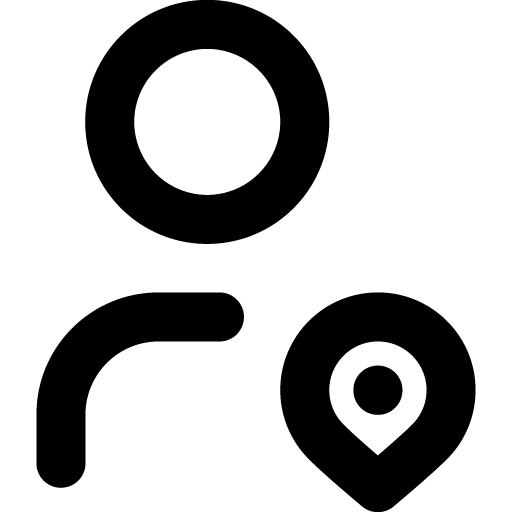 User pin icon svg png free download - 3