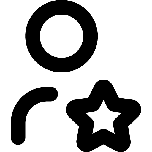 User star icon svg png free download