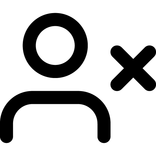 User x icon svg png free download