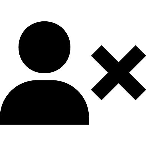 User x icon svg png free download - 3