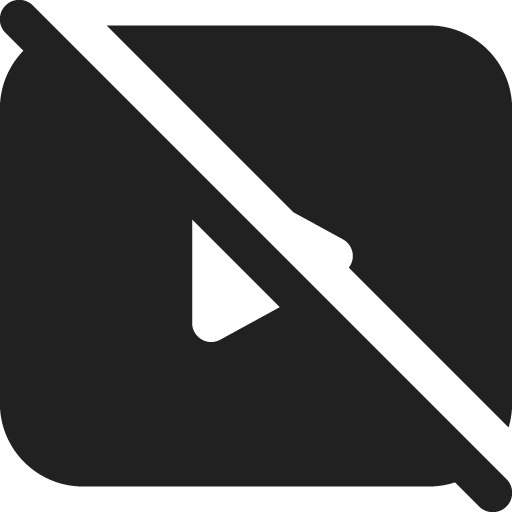 Video clip off icon svg png free download