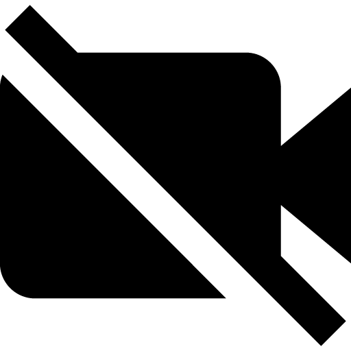 Video off icon svg png free download - 3