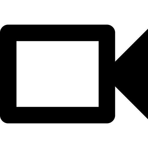 Video outline icon svg png free download - 3