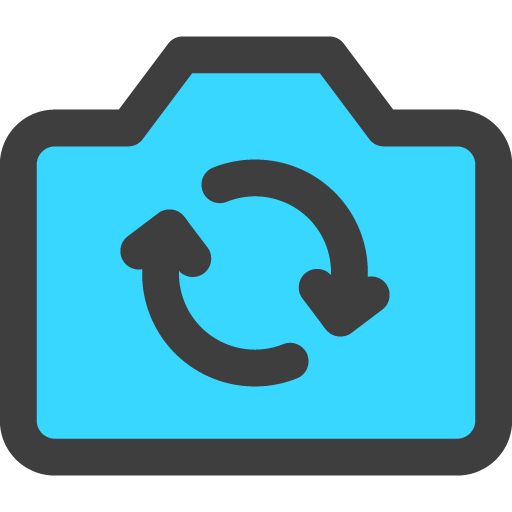 Video swap camera icon svg png free download