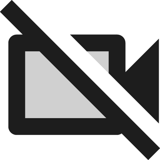 Videocam off icon svg png free download - 2