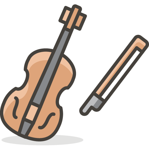 Violin icon svg png free download
