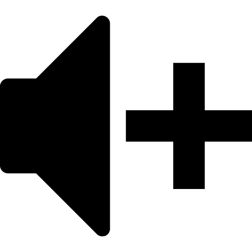 Volume increase icon svg png free download