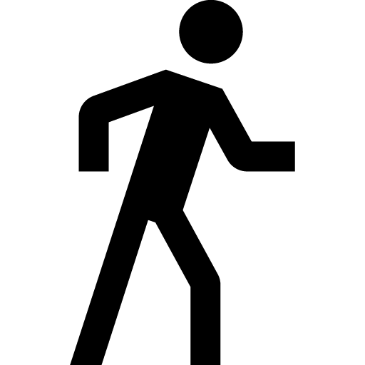 Walk icon svg png free download - 3