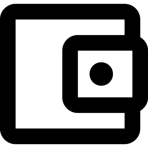 Wallet outline icon svg png free download - 2