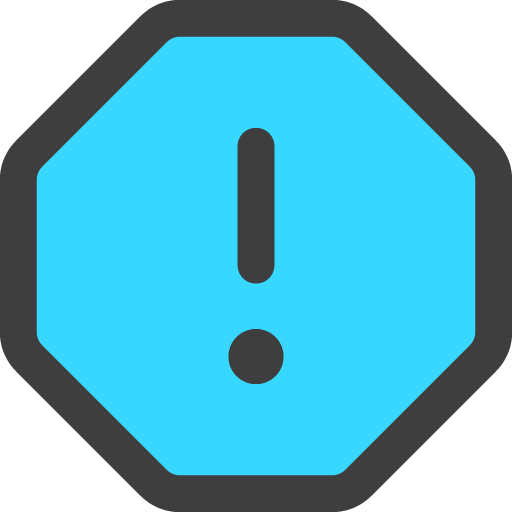 Warning octagon icon svg png free download