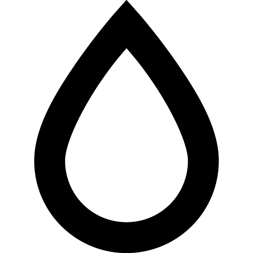 Water outline icon svg png free download - 2