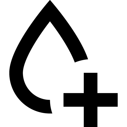 Water plus outline icon svg png free download