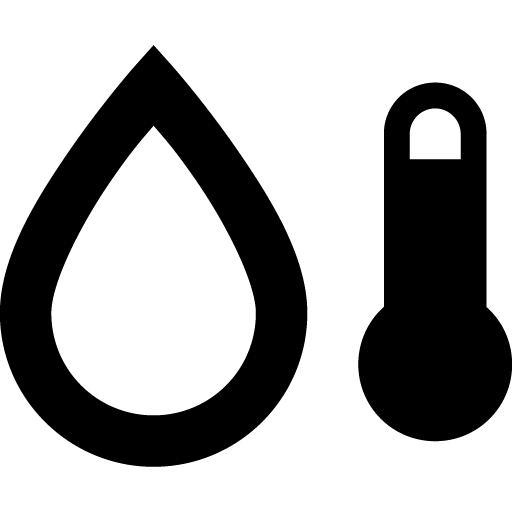 Water thermometer outline icon svg png free download