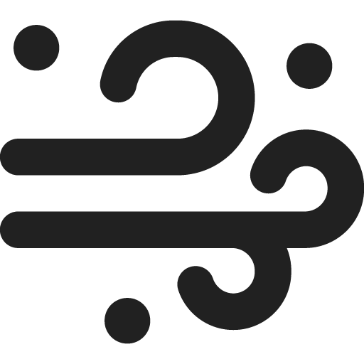 Weather blowing snow icon svg png free download