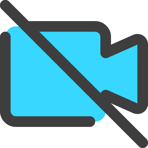 Webcam video off icon svg png free download