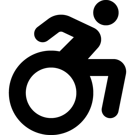 Wheelchair move icon svg png free download