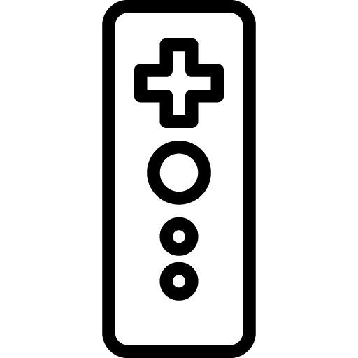 Wii controler icon svg png free download