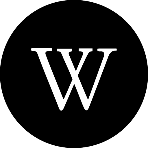 Wikipedia icon svg png free download