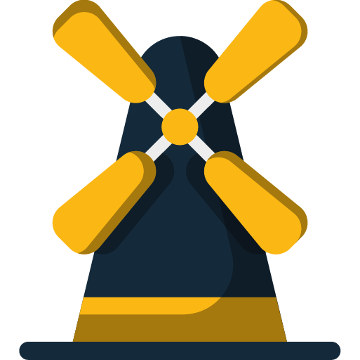 Windmill icon svg png free download - 3