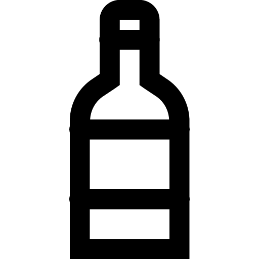 Wine bottle icon svg png free download - 2