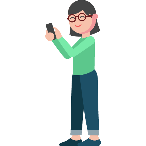 Woman selfie icon svg png free download