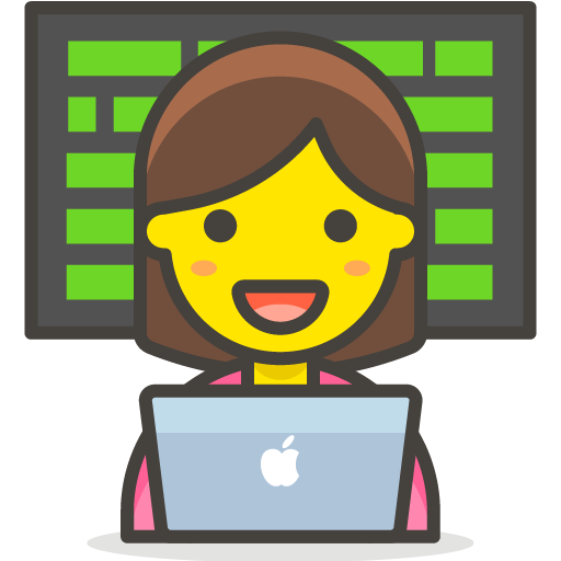 Woman technologist icon svg png free download