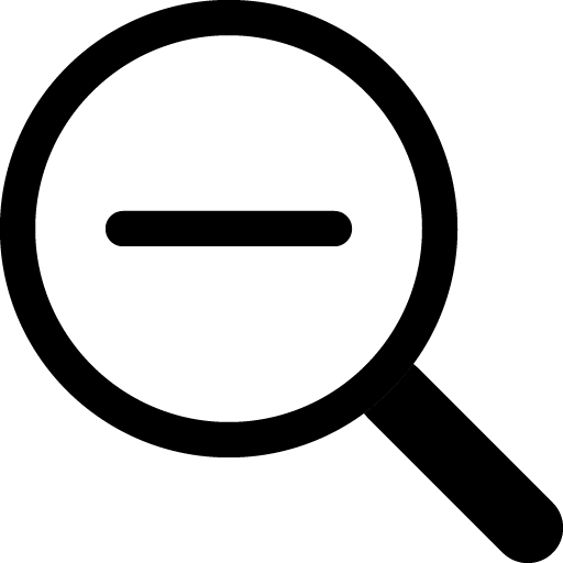 Zoom out icon svg png free download - 20